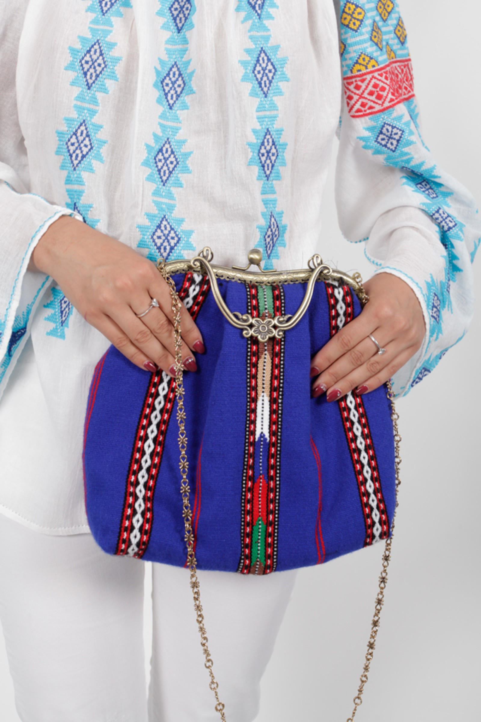 Geanta cu motive traditonale romanesti - OCAUA.RO