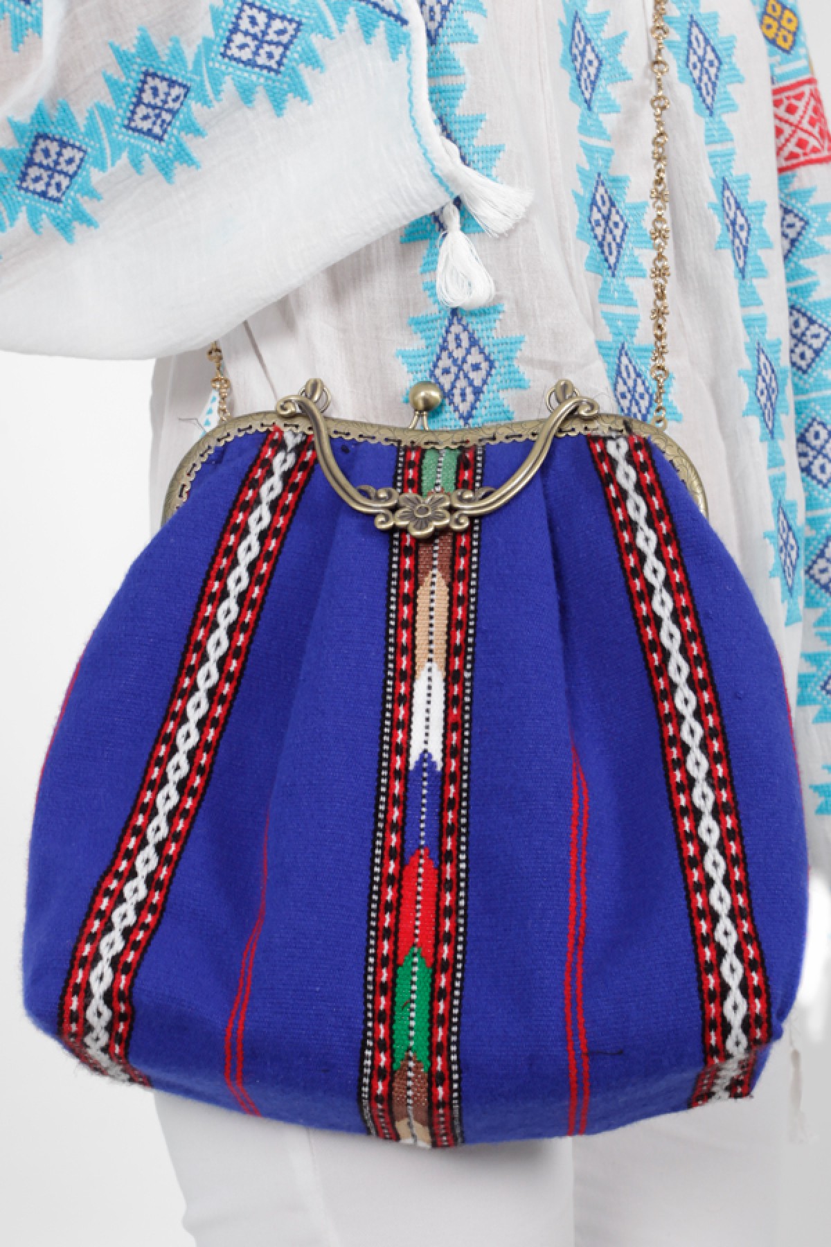 Geanta cu motive traditonale romanesti - OCAUA.RO