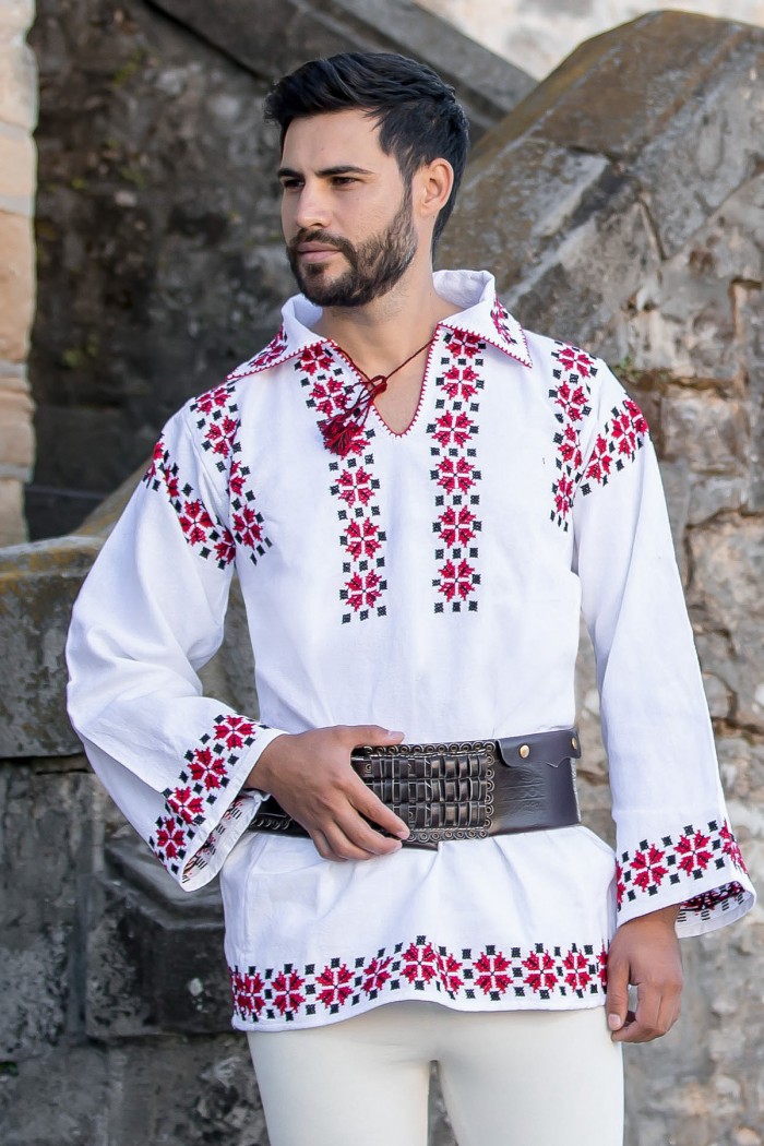 Camasa barbateasca traditionala Ardeal - OCAUA.RO