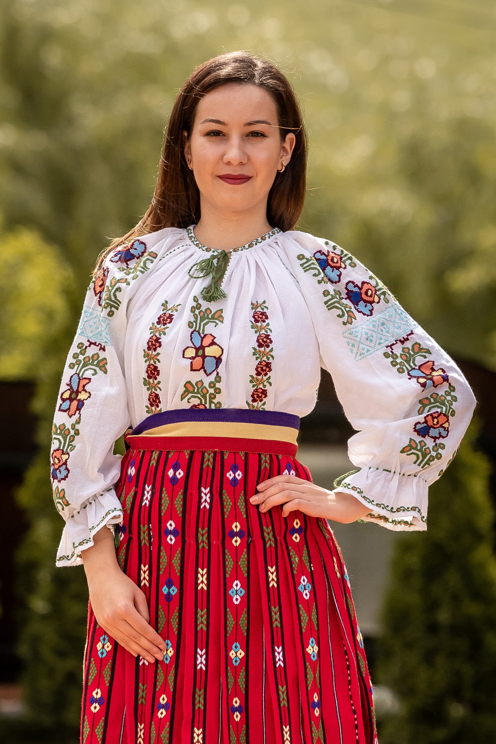 Costum popular autentic 3 frati zona Muntenia - OCAUA.RO